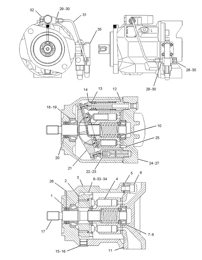 China Customized 161-6634 Piston Pump Suppliers, Manufacturers, Factory ...